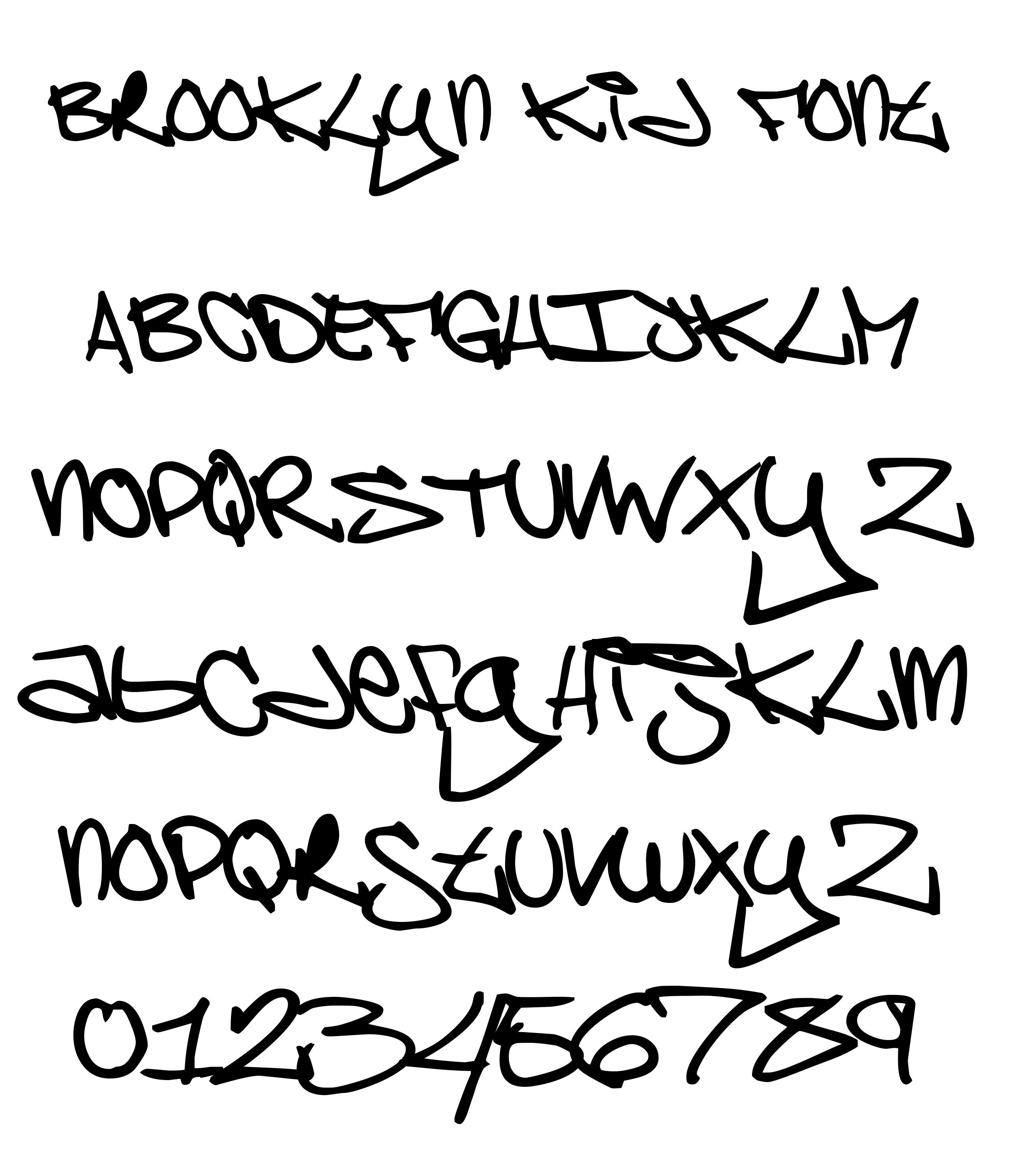 Personalised Name Graffiti Wall Art Print Boys Girls - Etsy