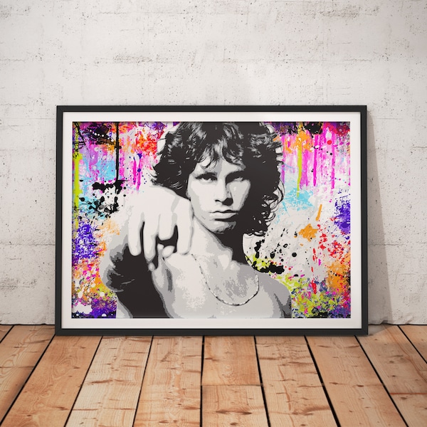 Jim Morrison Poster - Etsy