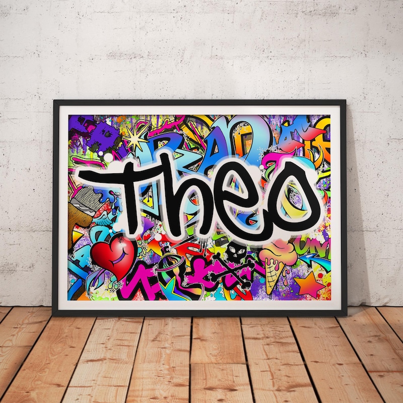Pop Art Poster Grafitti - Etsy UK