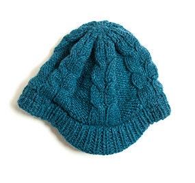 Cable Newsboy Hat - Etsy