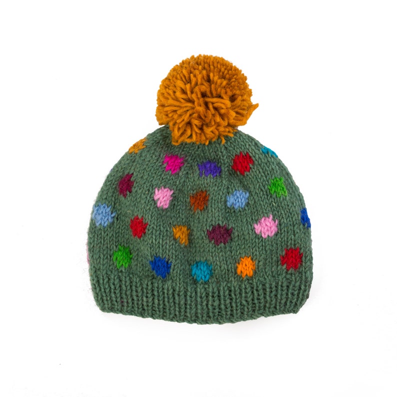 Polka Dot Beanie - Etsy