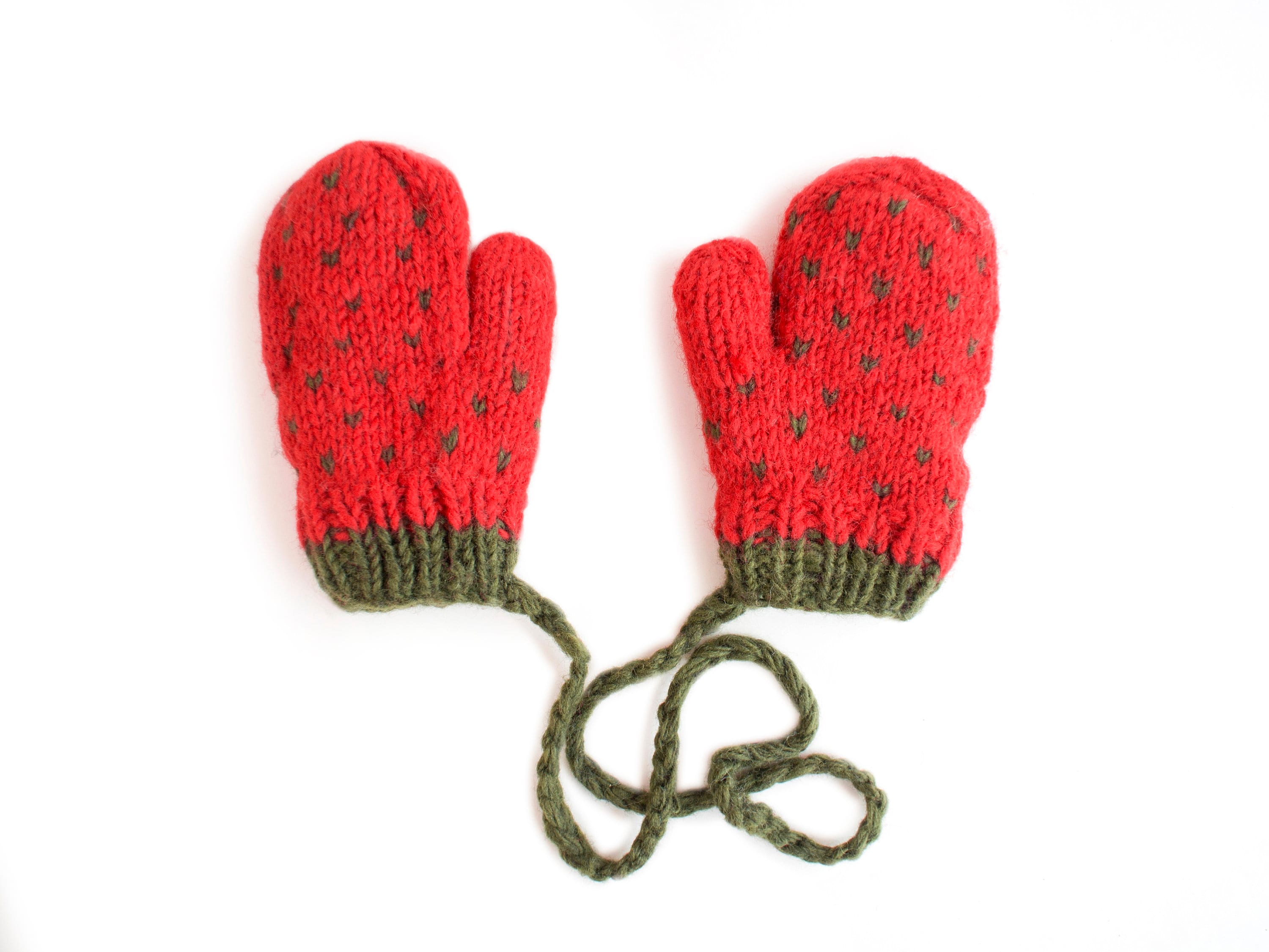 Strawberry Mitten Kids - Etsy