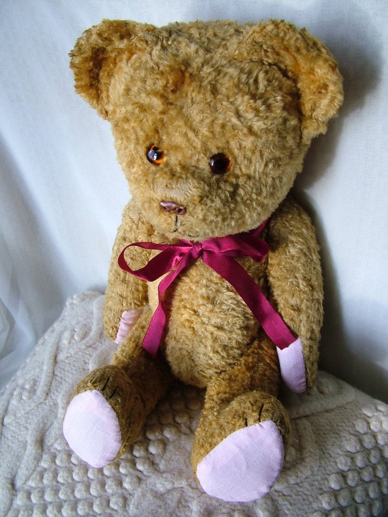 Petra - Old Teddy Bear - Restaurated - Etsy