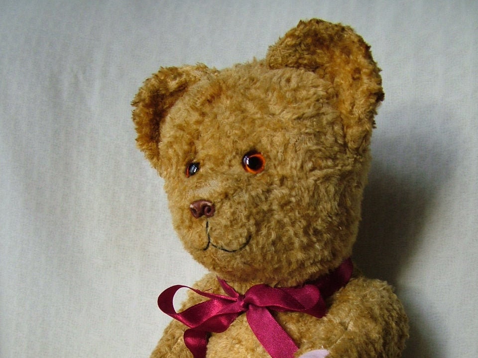 Petra - Old Teddy Bear - Restaurated - Etsy