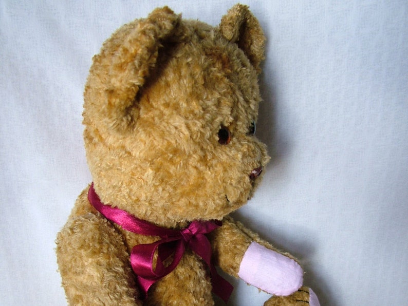 Petra - Old Teddy Bear - Restaurated - Etsy