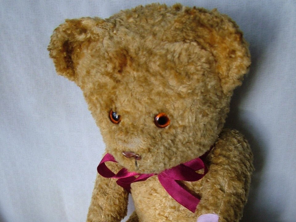 Petra - Old Teddy Bear - Restaurated - Etsy