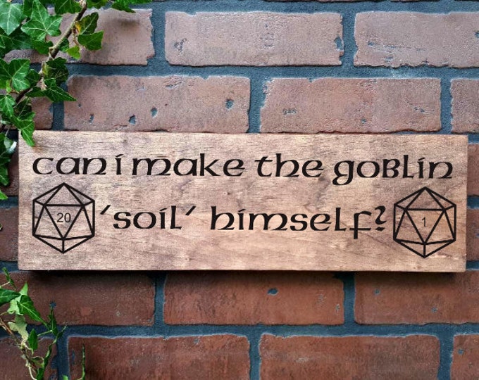 Dnd Sign Custom Sign Personalized Sign dungeons N Dragons Nerdy Sign ...