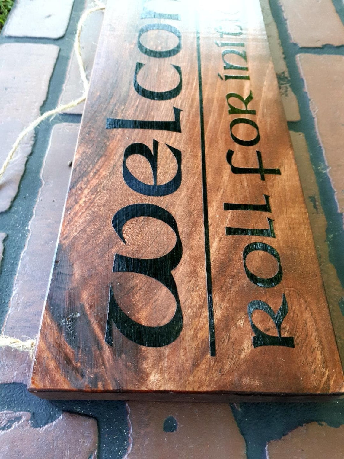 Nerdy Welcome Sign DnD Roll for Initiative Dungeons | Etsy