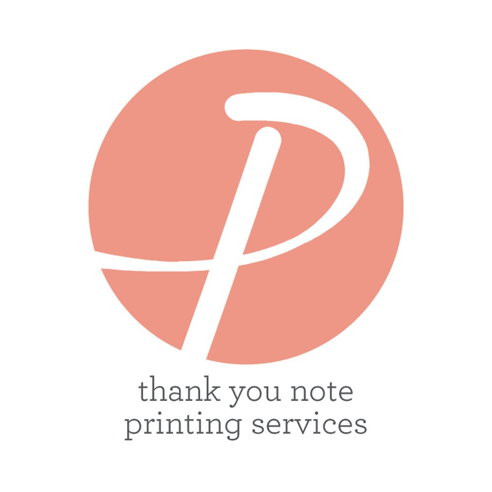 Thank You Note Printing Services - Etsy