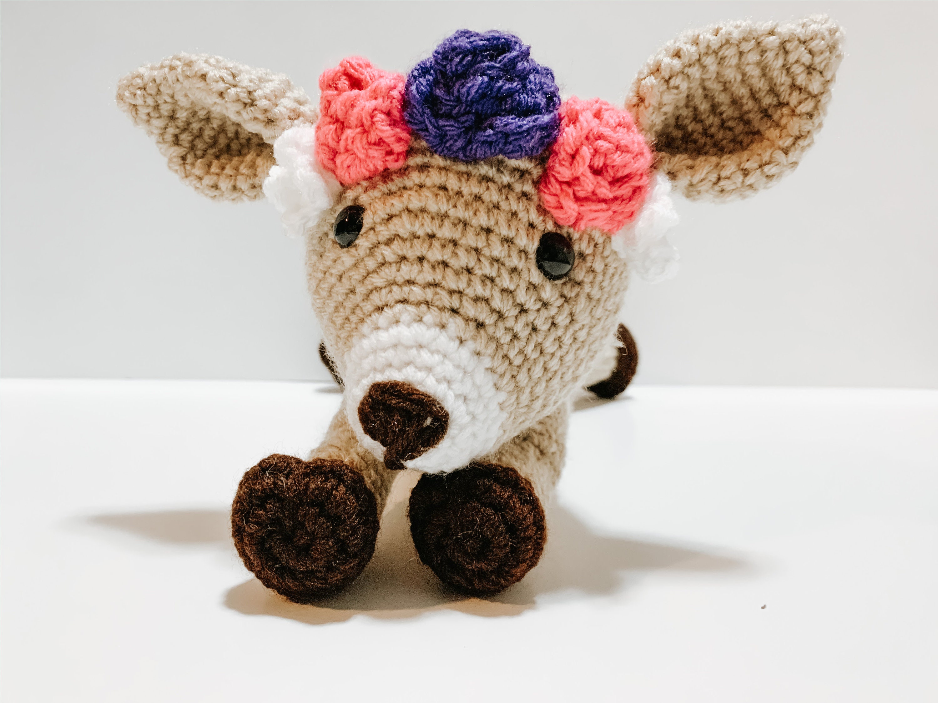 Wildflower Deer Crochet Pattern Crochet Deer Amigurumi Deer | Etsy