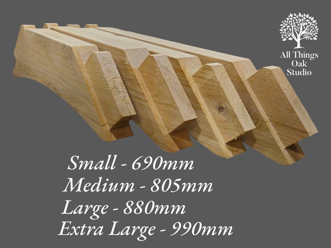 Oak Curved Straight Back Framing Brace, Cruck Brace, Timber Framing ...