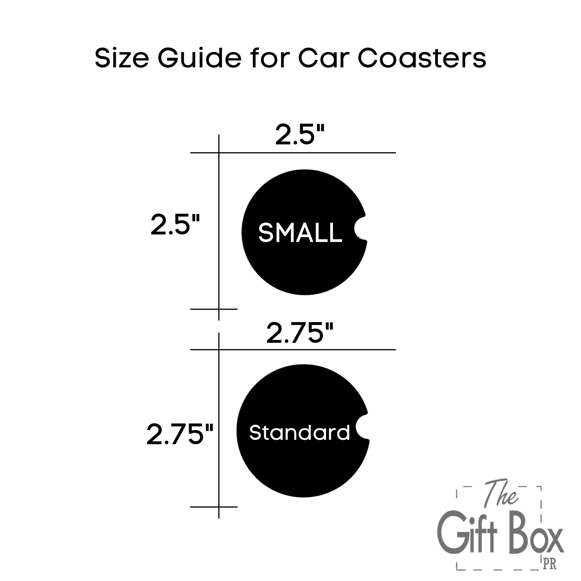 Set of 2 Aesthetic Car Coasters|handmade Car Coasters|personalized ...