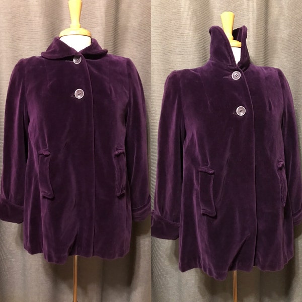 Short Swing Coat - Etsy