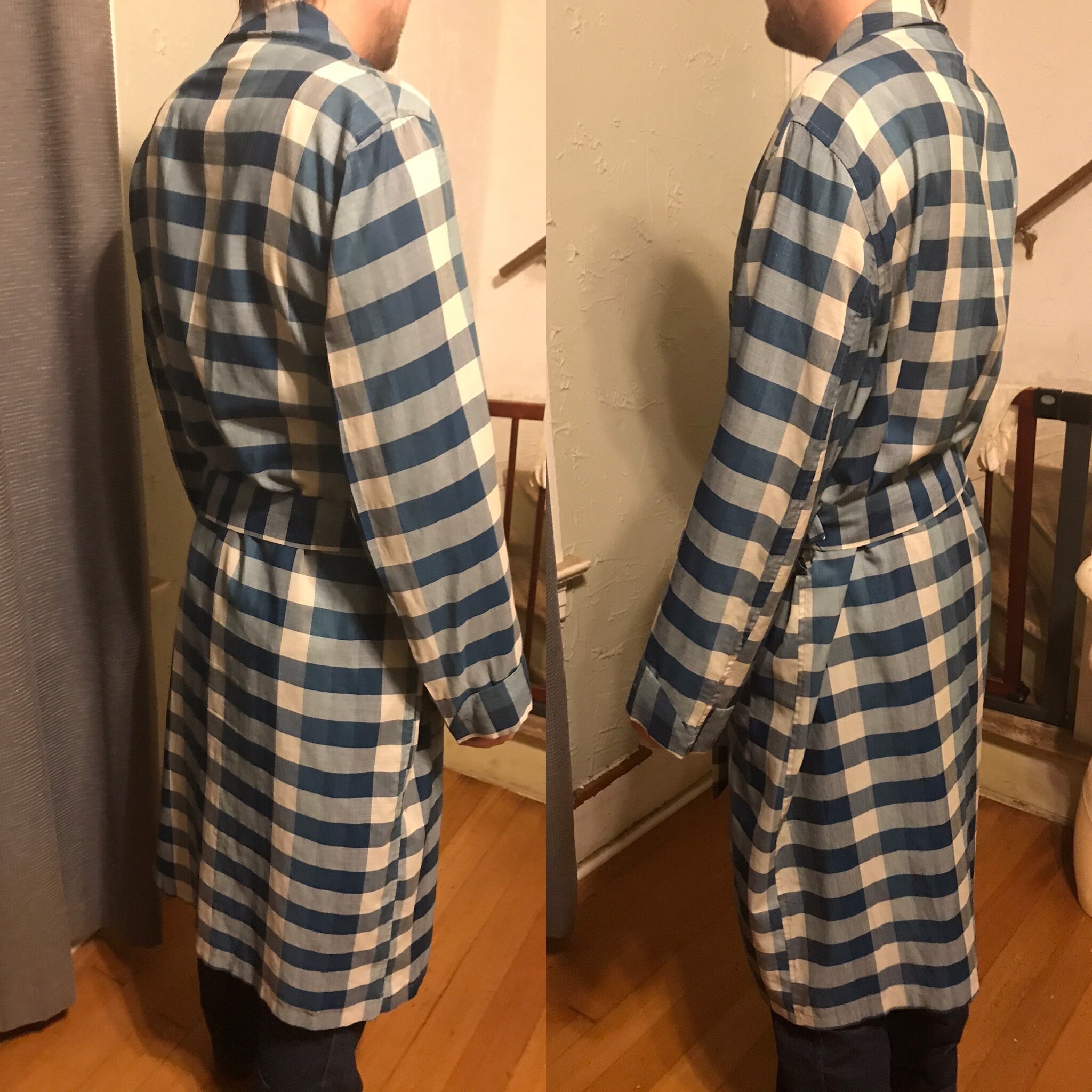 Mid-Century Casual Men's Robe by State O Maine/ | Etsy