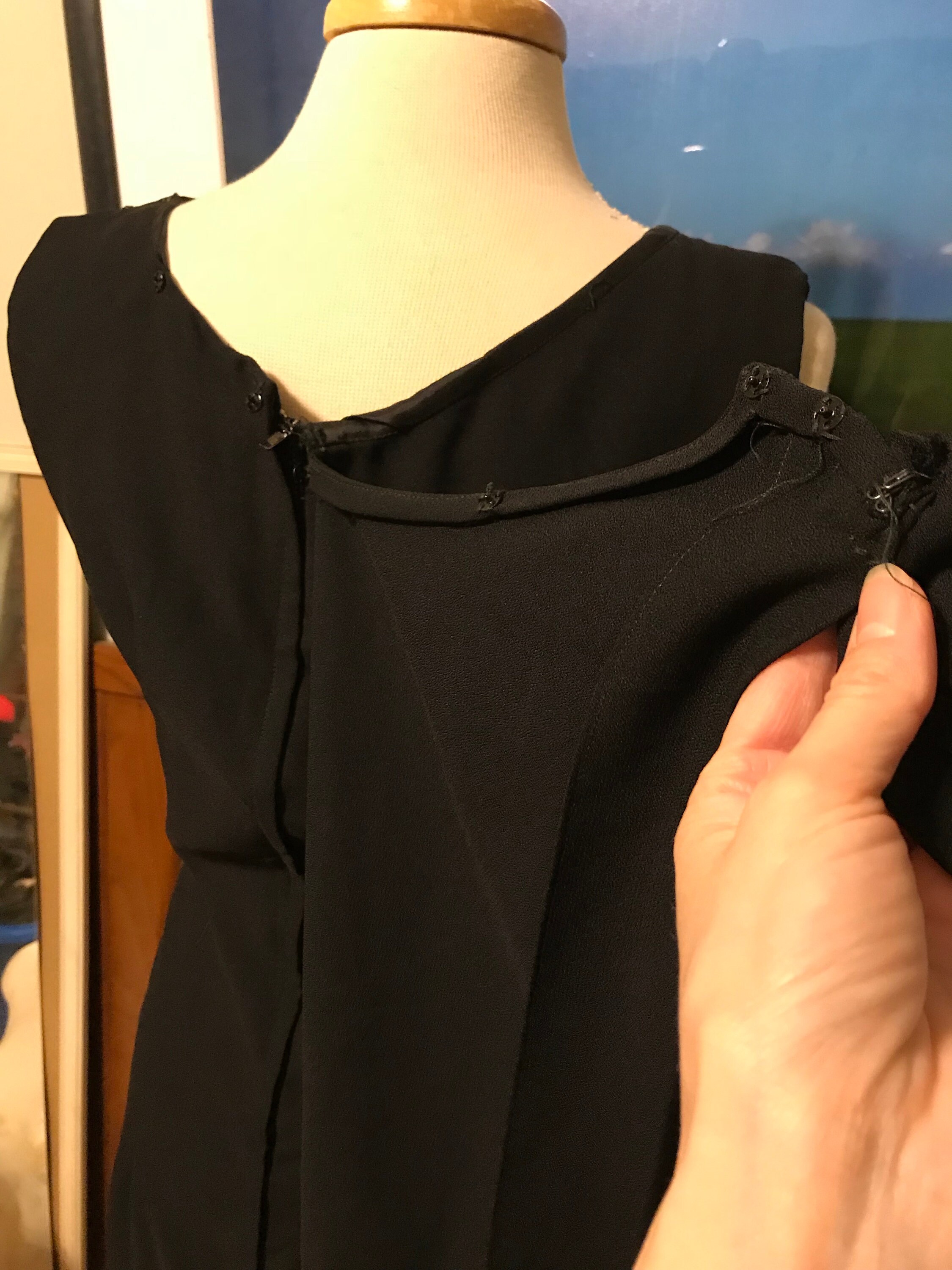 Flowing 60s Mod Mini Dress With All-around Draping and Silver - Etsy