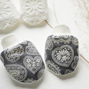 Baby Mittens Sewing Pattern Download & HD VIDEO | 0-3 + 3-6 Mths | Baby ...
