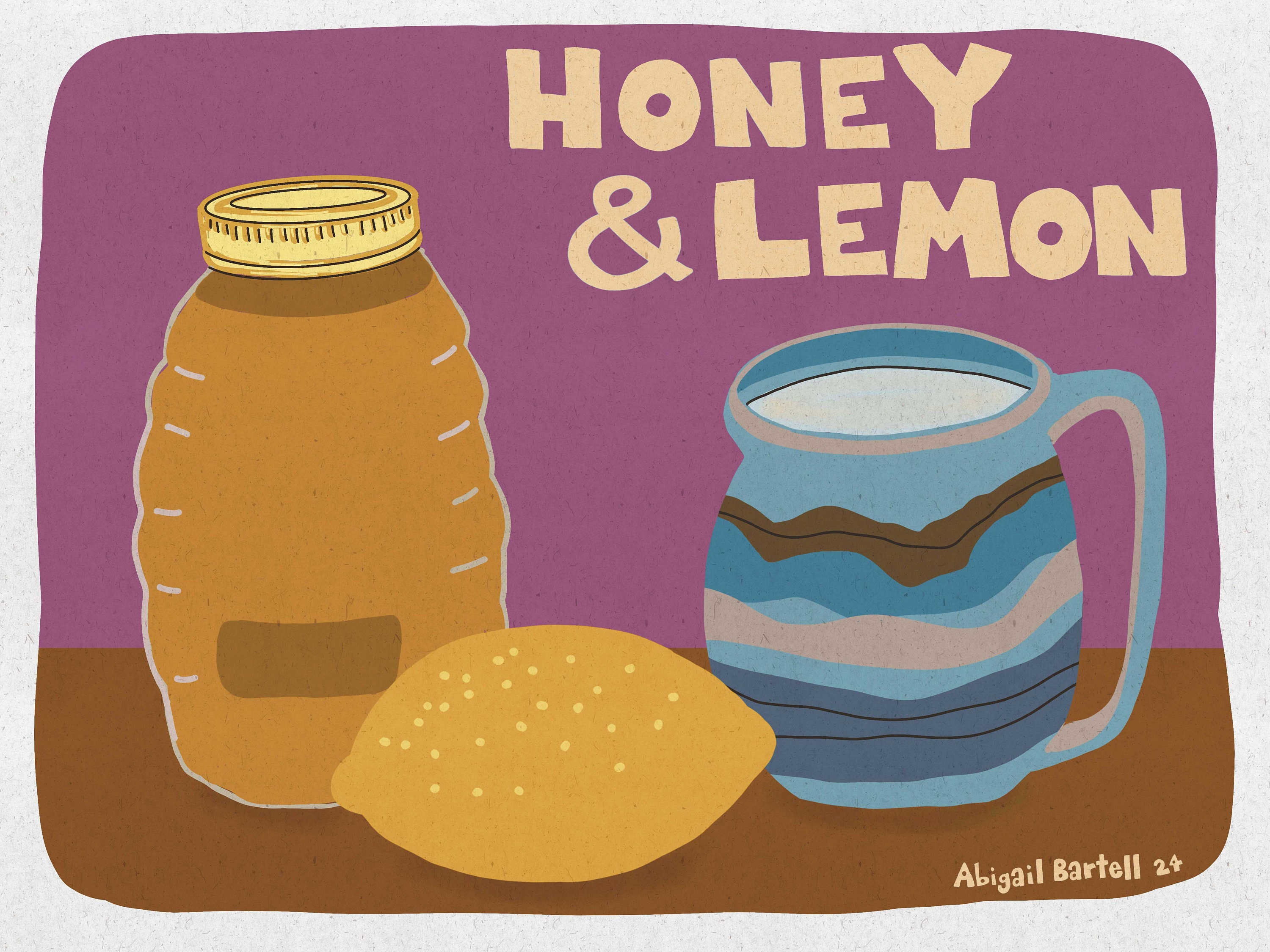Honey & Lemon Cards Hand-illustrated Design, Boxed Set of 5 - Etsy