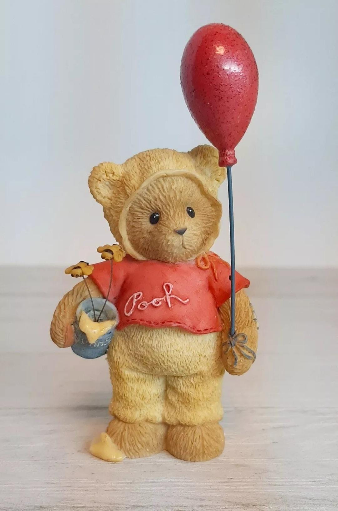 New Avon Exclusive, Cherished Teddies Forever My Hunny Winnie the Pooh With Balloon Figurine ...