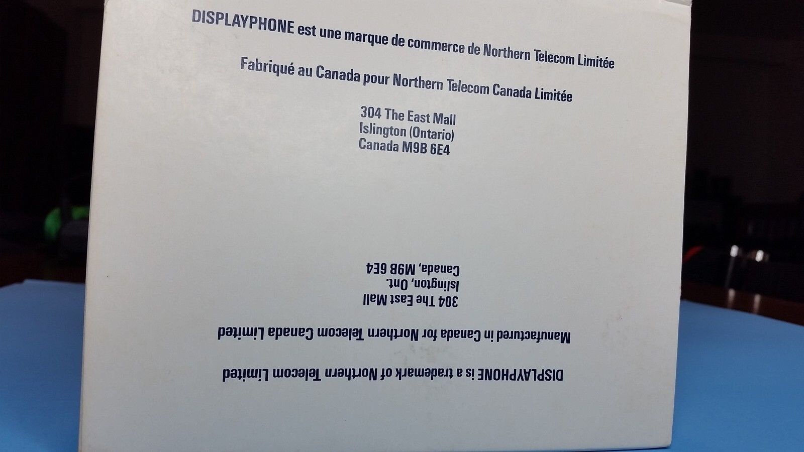 Vintage Northern Telecom NT Displayphone Desk Clock Note Pad - Etsy Canada