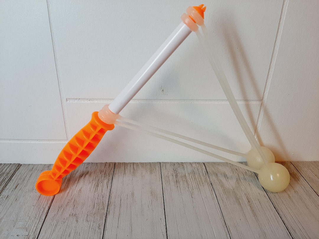 Vintage 80s Klik Klak Balls Click Clack Clacker Noise Maker Toy ...