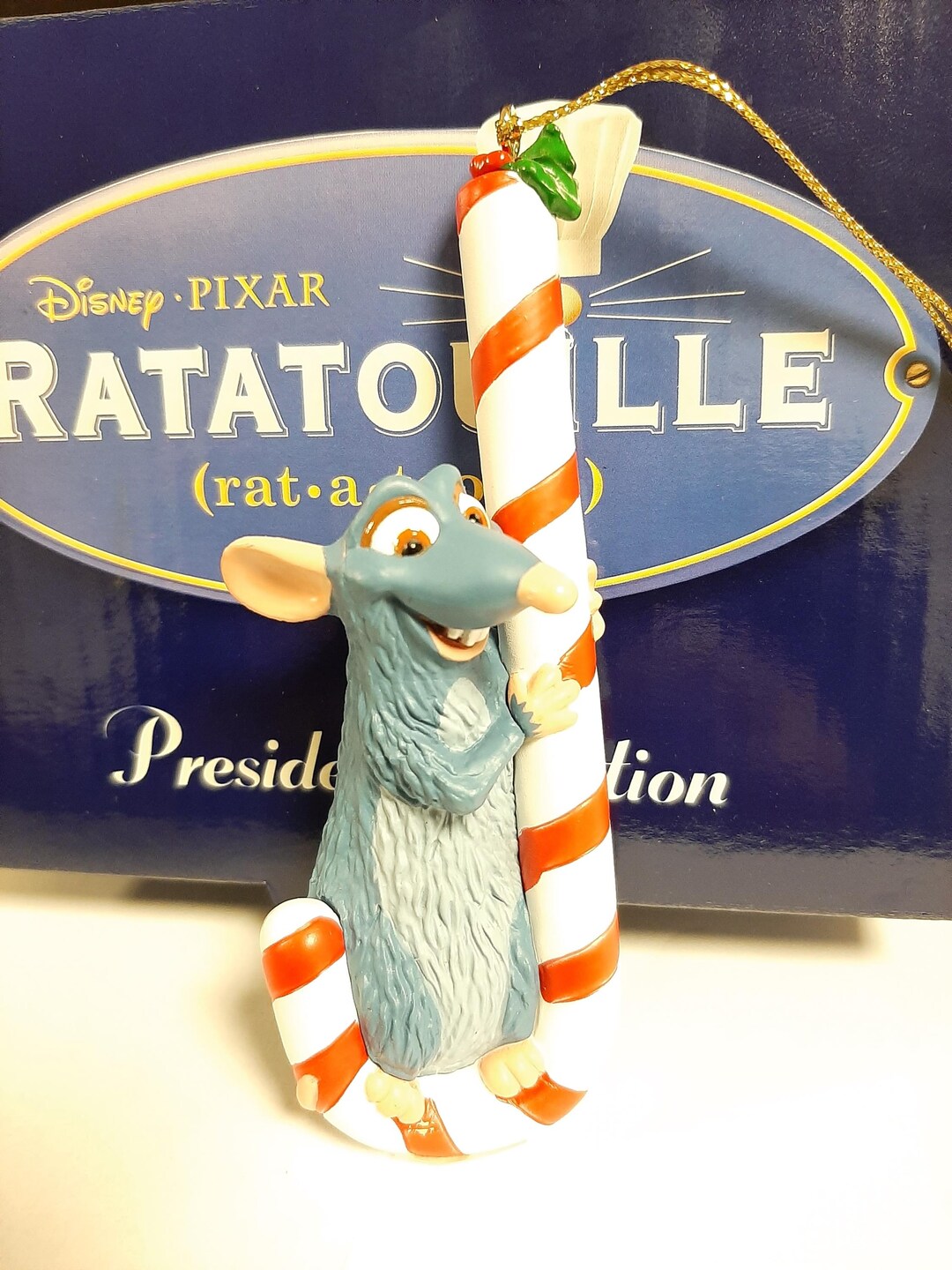New Walt Disney Ratatouille Remy Rat Chef Grolier Presidents Edition ...