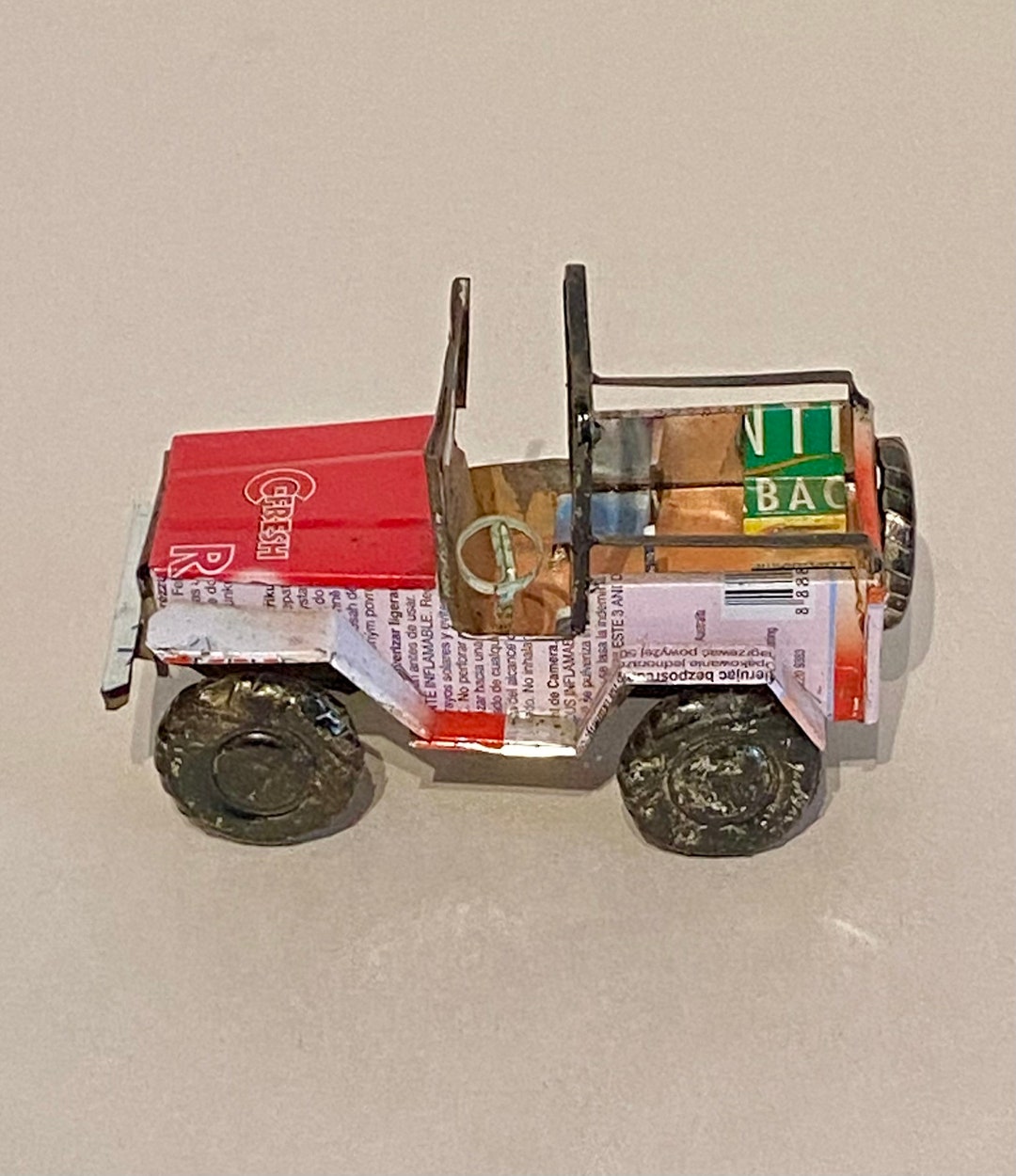 Madagascar Recycled Toy Jeep - Etsy