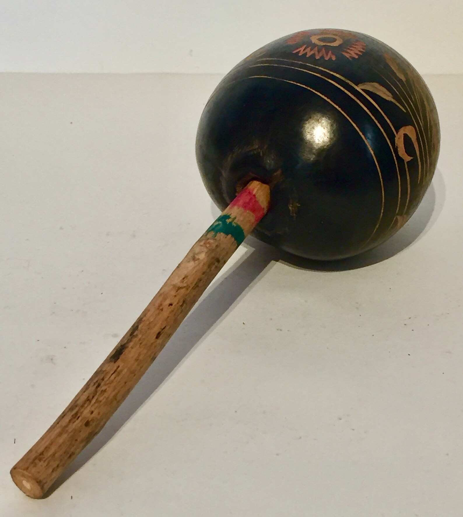 Peruvian Etched Gourd Maraca - Etsy