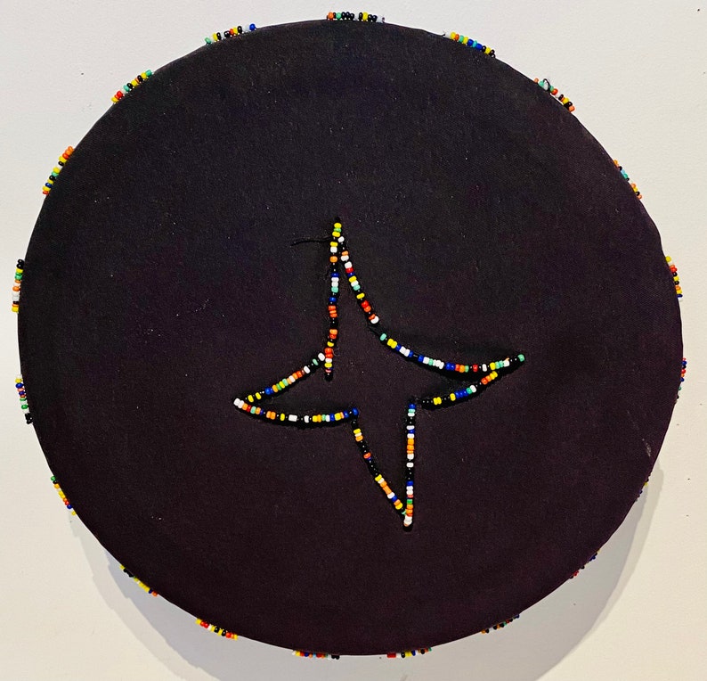 South African Zulu Beaded Ishicholo Hat - Etsy