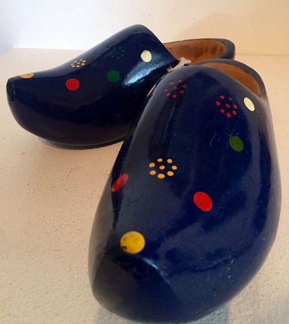 Dutch Handmade Wooden Clogs - Gem