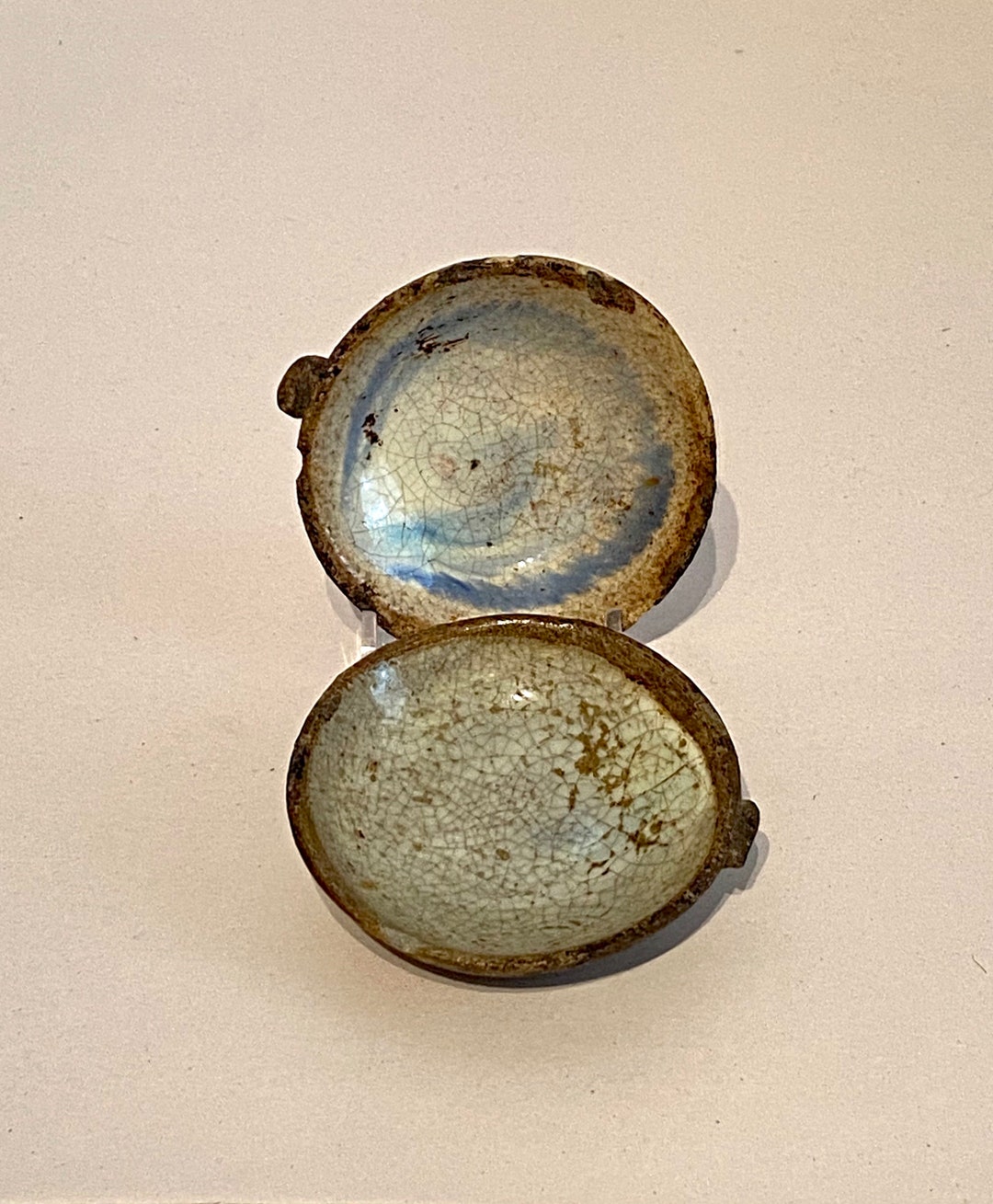 Japanese Ceramic Shallow Sake Cups Set/2 - Etsy