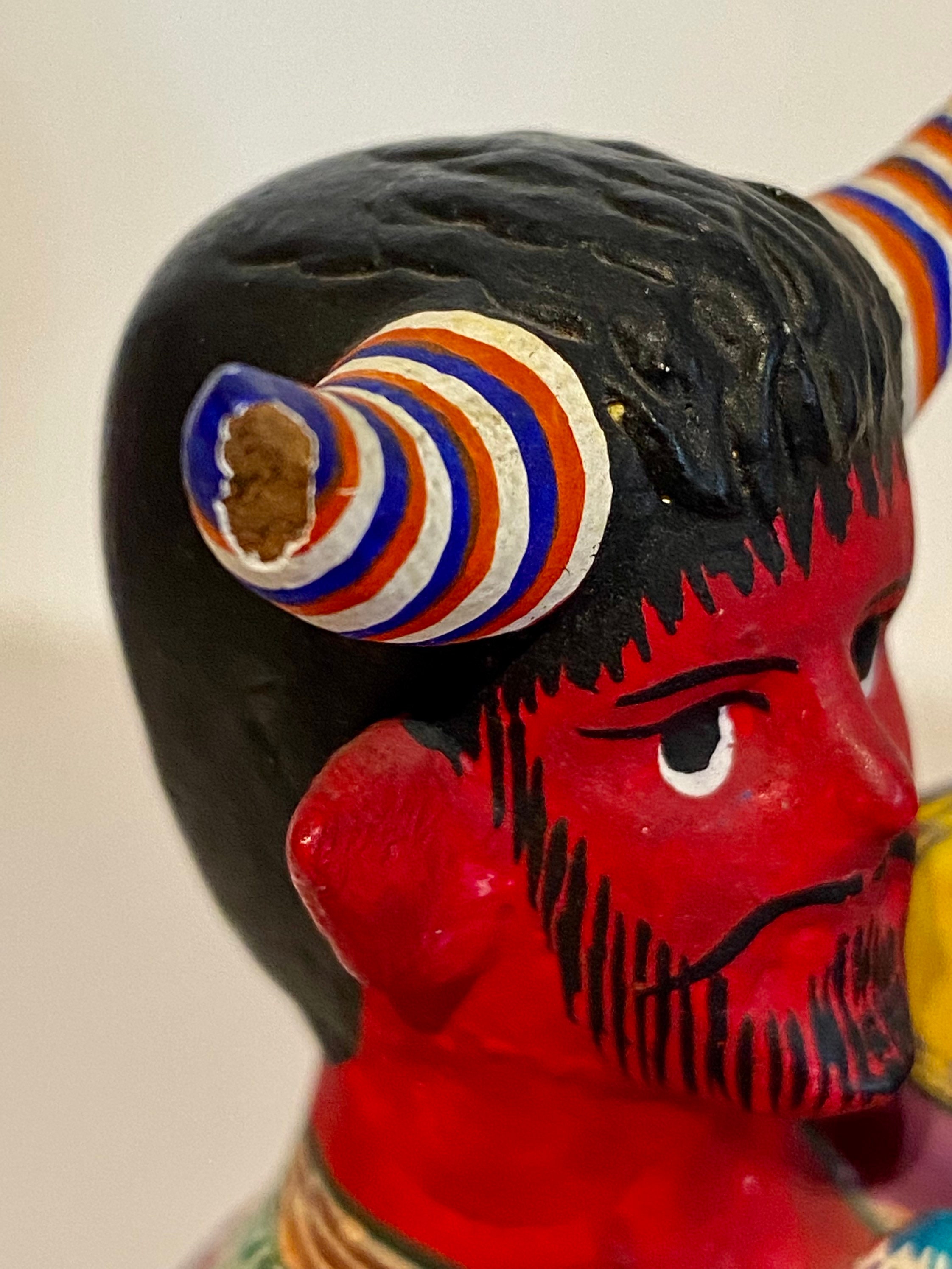 Mexican Castillo Pottery Diablo Devil Mariachi Figure - Etsy