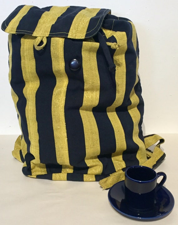 Benin W Africa Textile Backpack - Gem