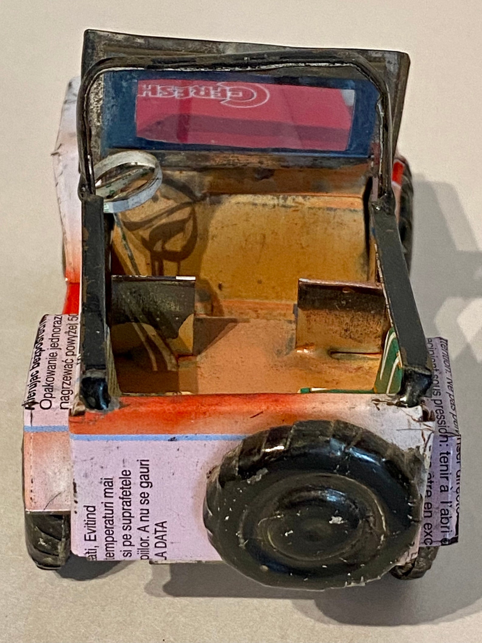 Madagascar Recycled Toy Jeep - Etsy