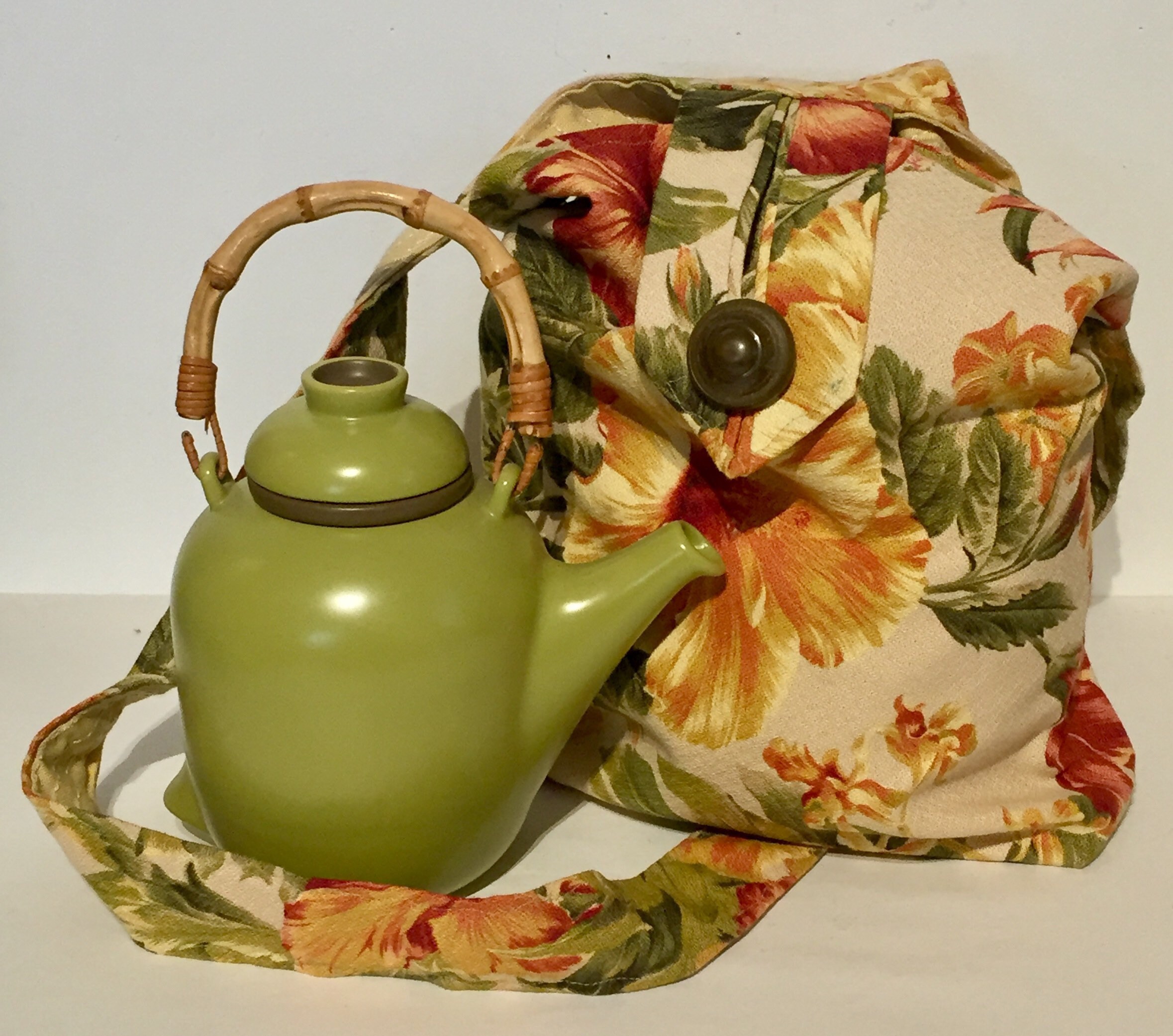 Vintage Drapery Fabric Bucket Bag - Etsy