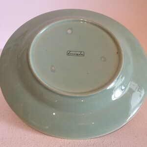 Frederick Lunning 1950’s Celadon Plates Set/2 - Etsy