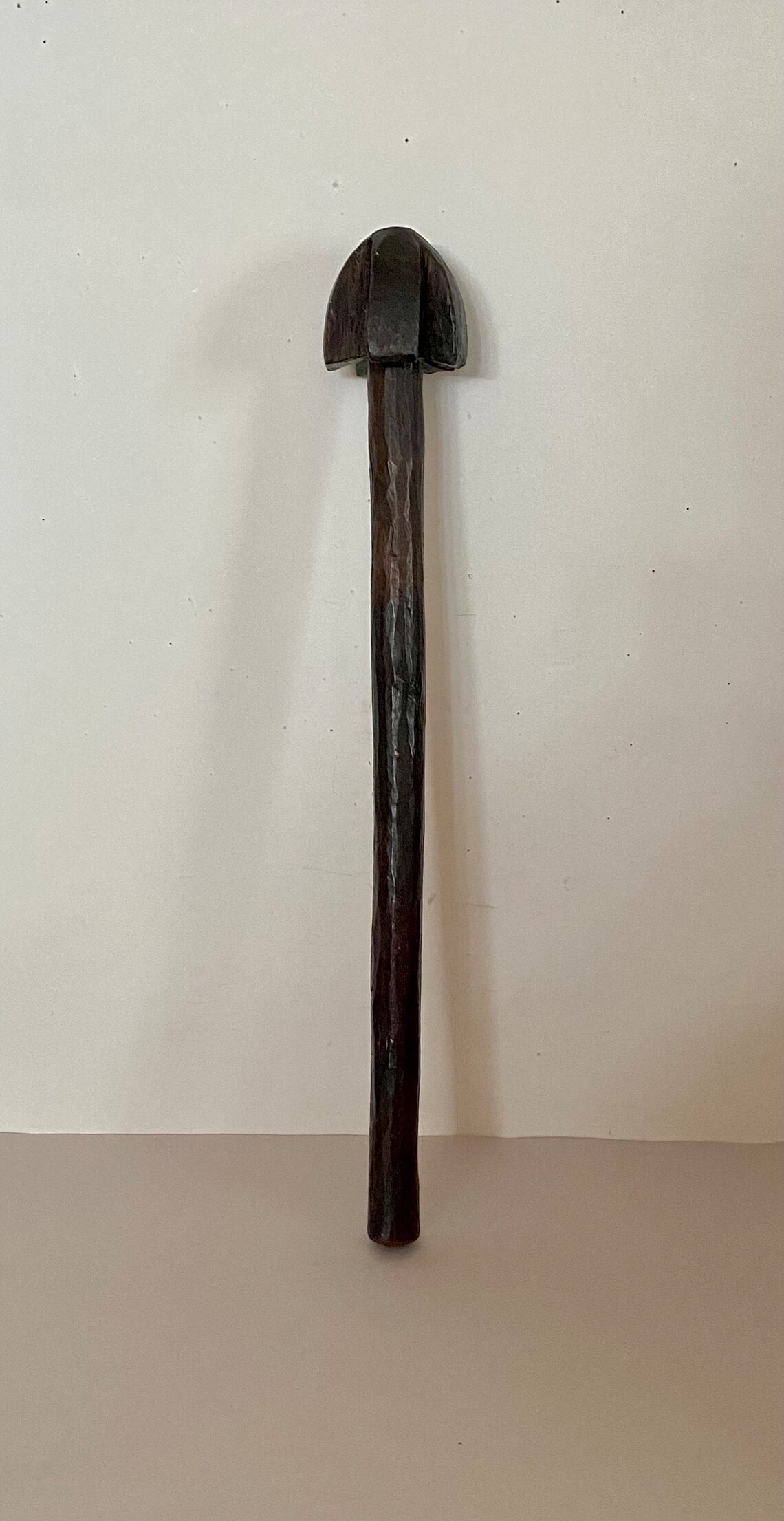 East African Carved Wooden Butter Whisk - Churner Sculpture - Etsy