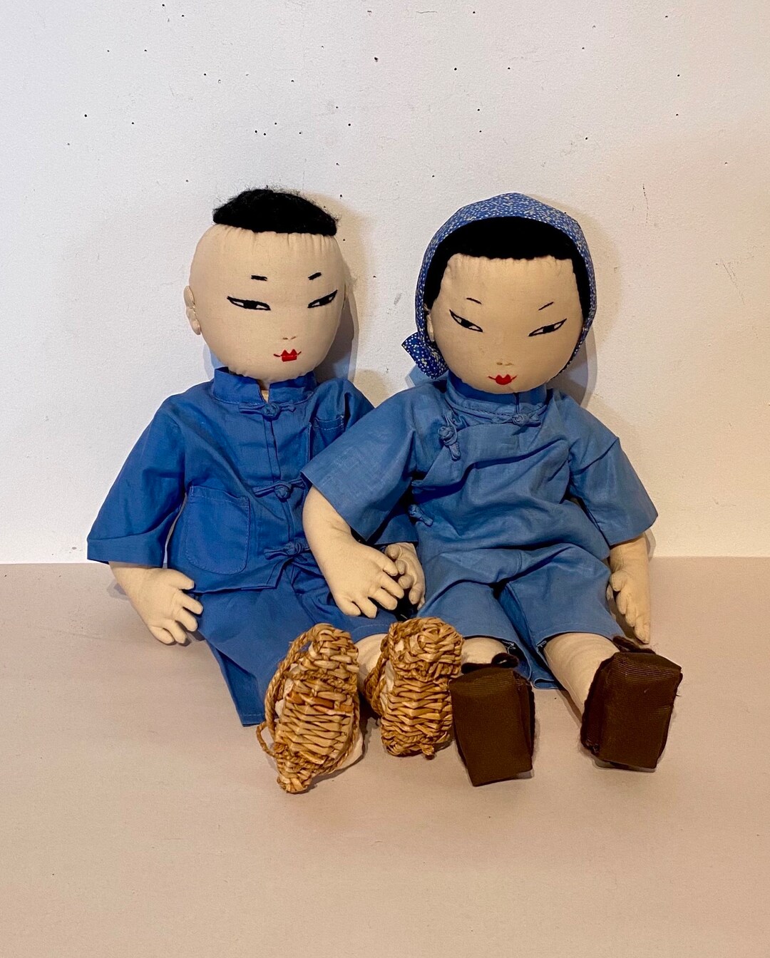 Chinese Ada Lum Dolls Boy & Girl - Etsy