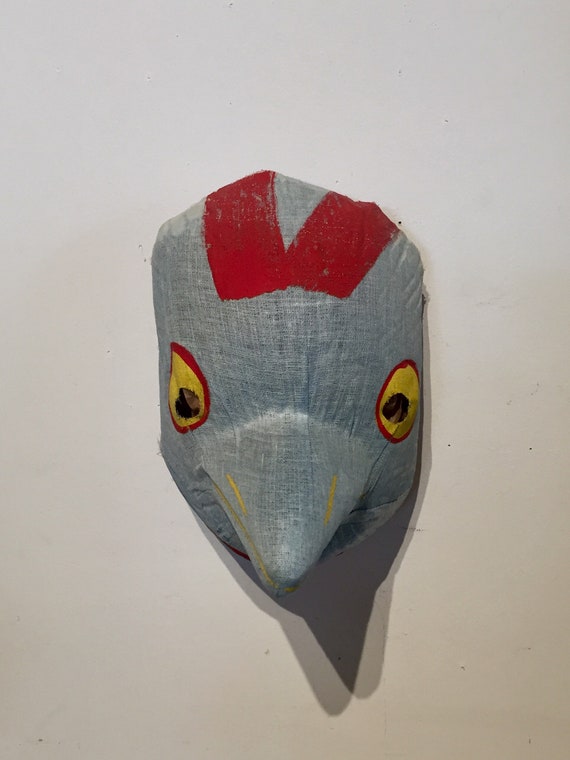 USA Buckram Blue Bird Carnival Dance Mask | Etsy