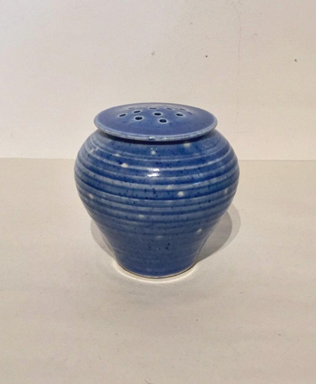 Periwinkle Pottery Potpourri Pot - Etsy