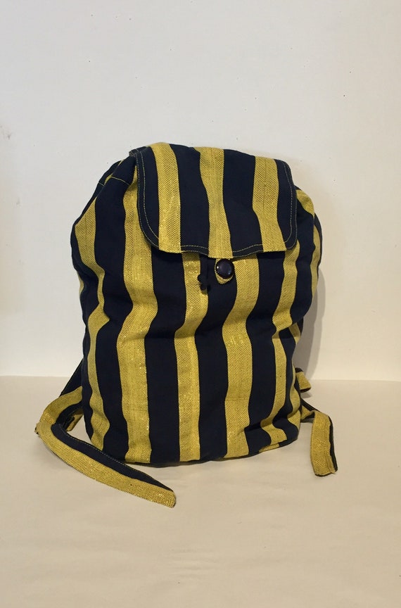 Benin W Africa Textile Backpack - Gem