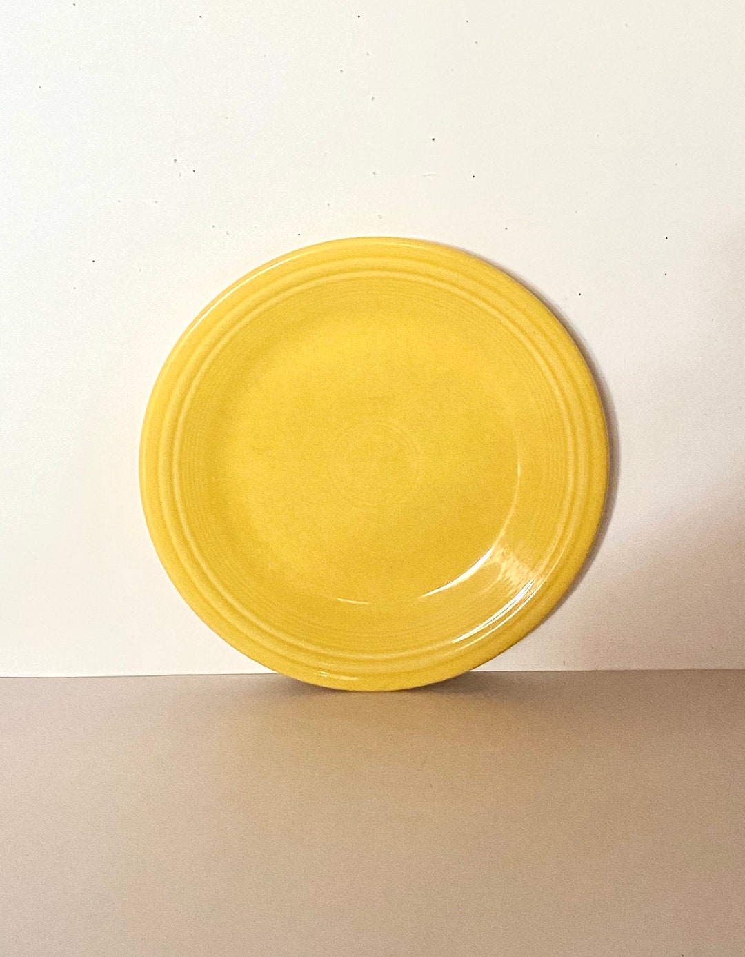 USA Fiesta Ware Yellow Dinner Plate - Etsy