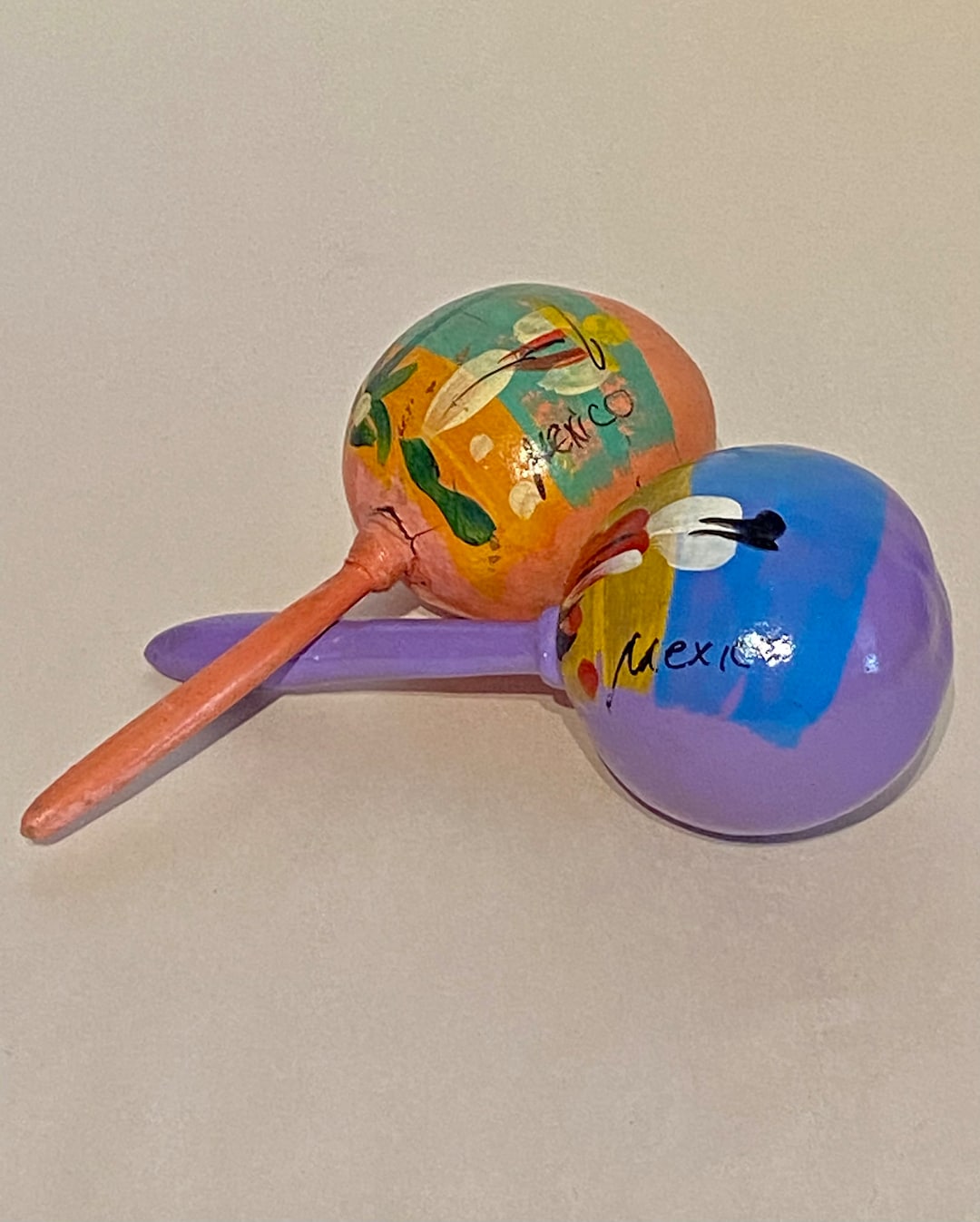 Mexican Hand Painted Maracas - Etsy