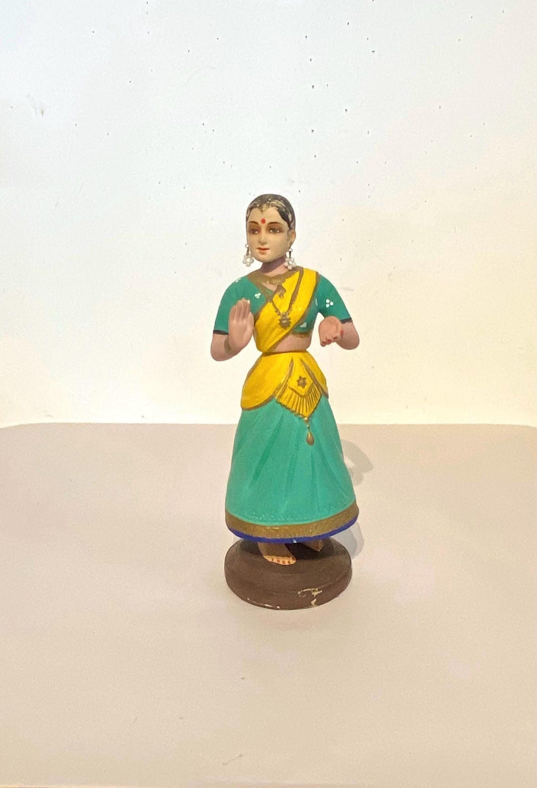 Indian Tanjore Dancing - Bobble Head Doll - Etsy