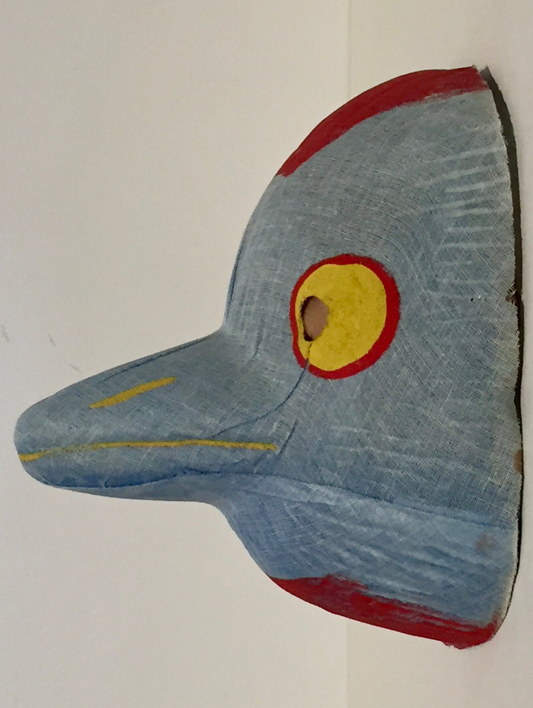 USA Buckram Blue Bird Carnival Dance Mask | Etsy