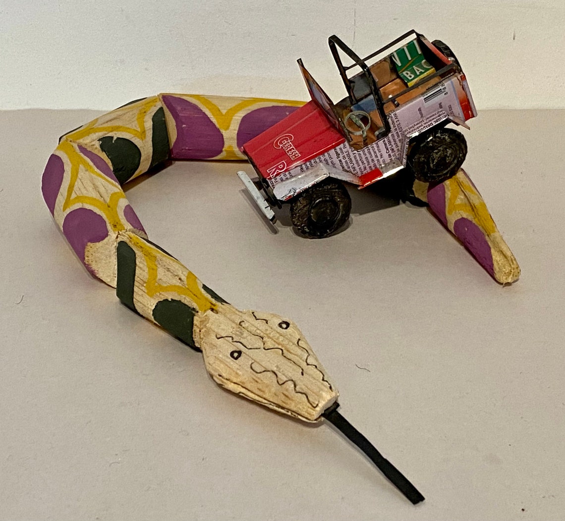 Madagascar Recycled Toy Jeep - Etsy