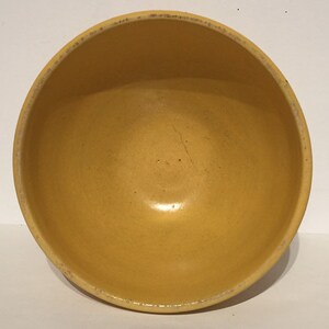 Yellow Ceramic Vintage Mixing Bowl - Etsy