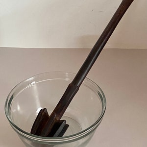 East African Carved Wooden Butter Whisk - Churner Sculpture - Etsy