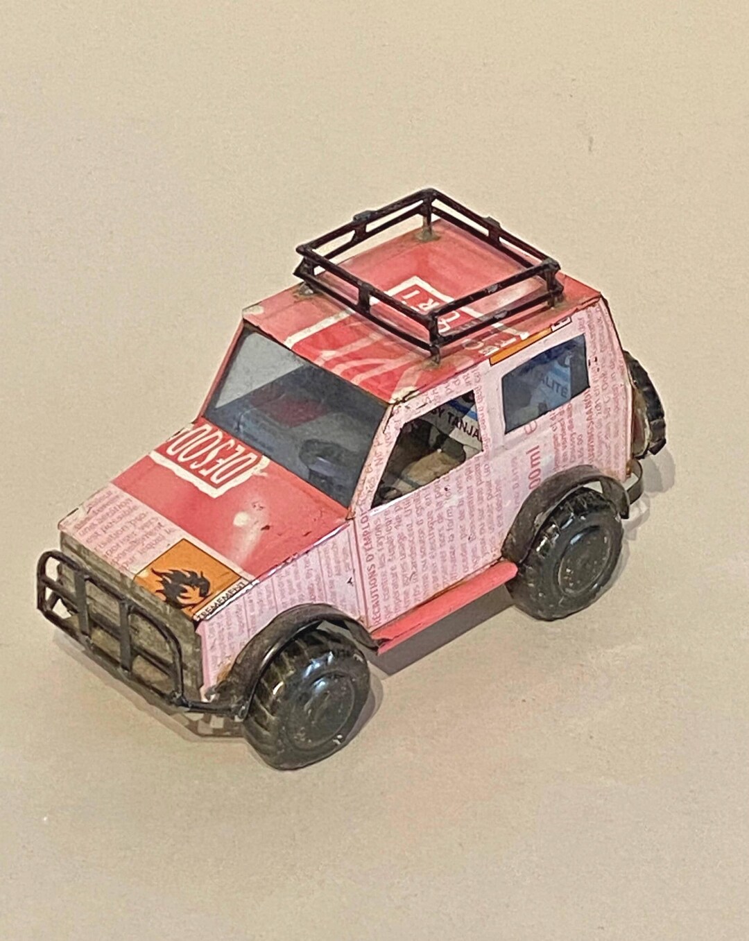 Madagascar Folkart Recycled Metal Suv/jeep - Etsy