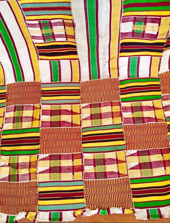 West African Textiles Kente Cloth