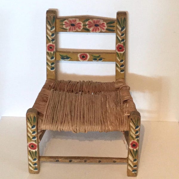 Mexico Painted Chair - Etsy